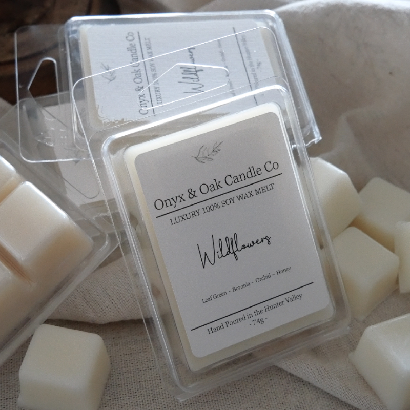 Wildflowers Scented Wax Melts - Onyx & Oak Candle Co